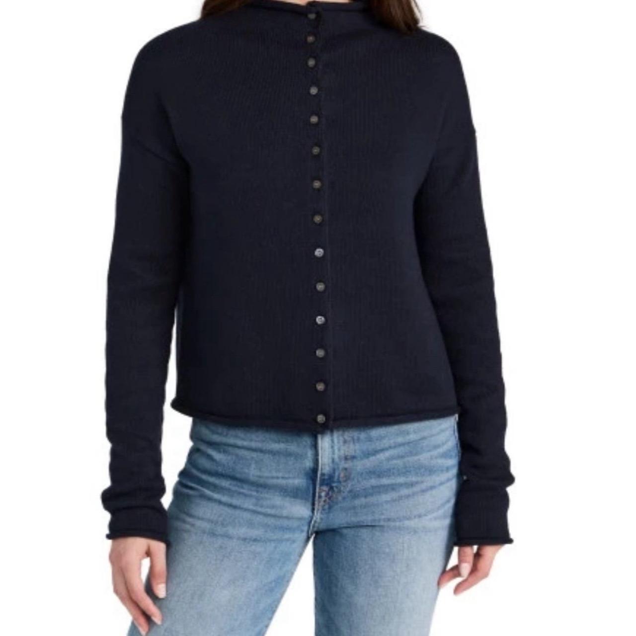 Alex Mill Taylor Cardigan Navy size S new Alex Mill... - Depop