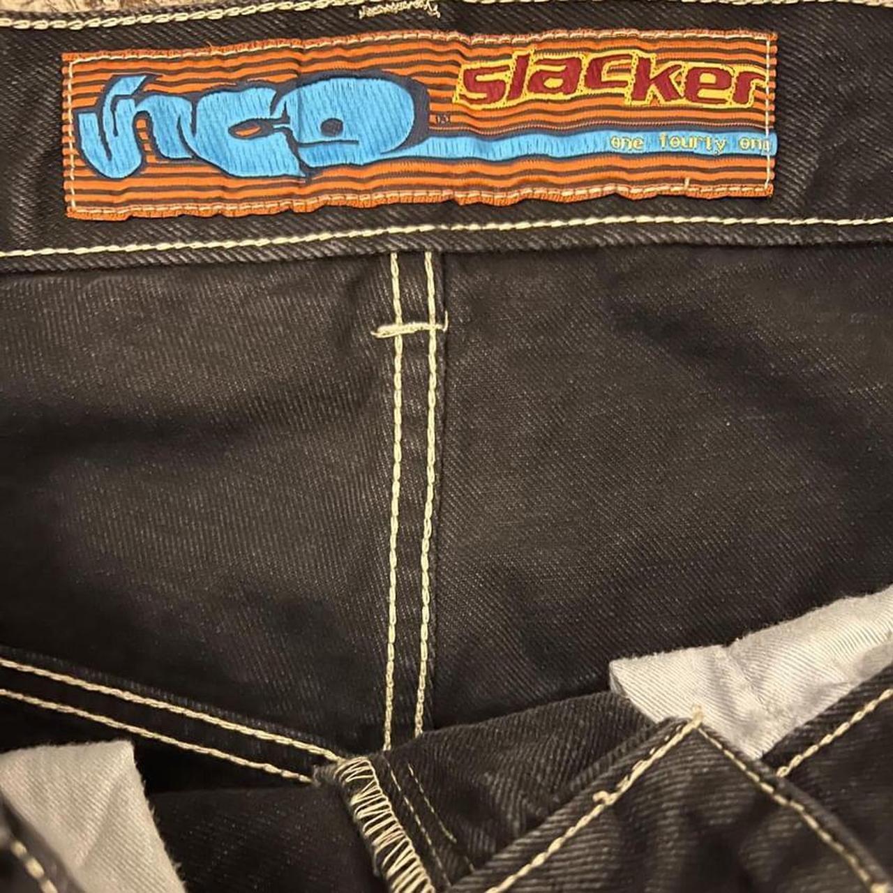 JNCO slackers Black 32x32 Up for grabs so whoever... - Depop