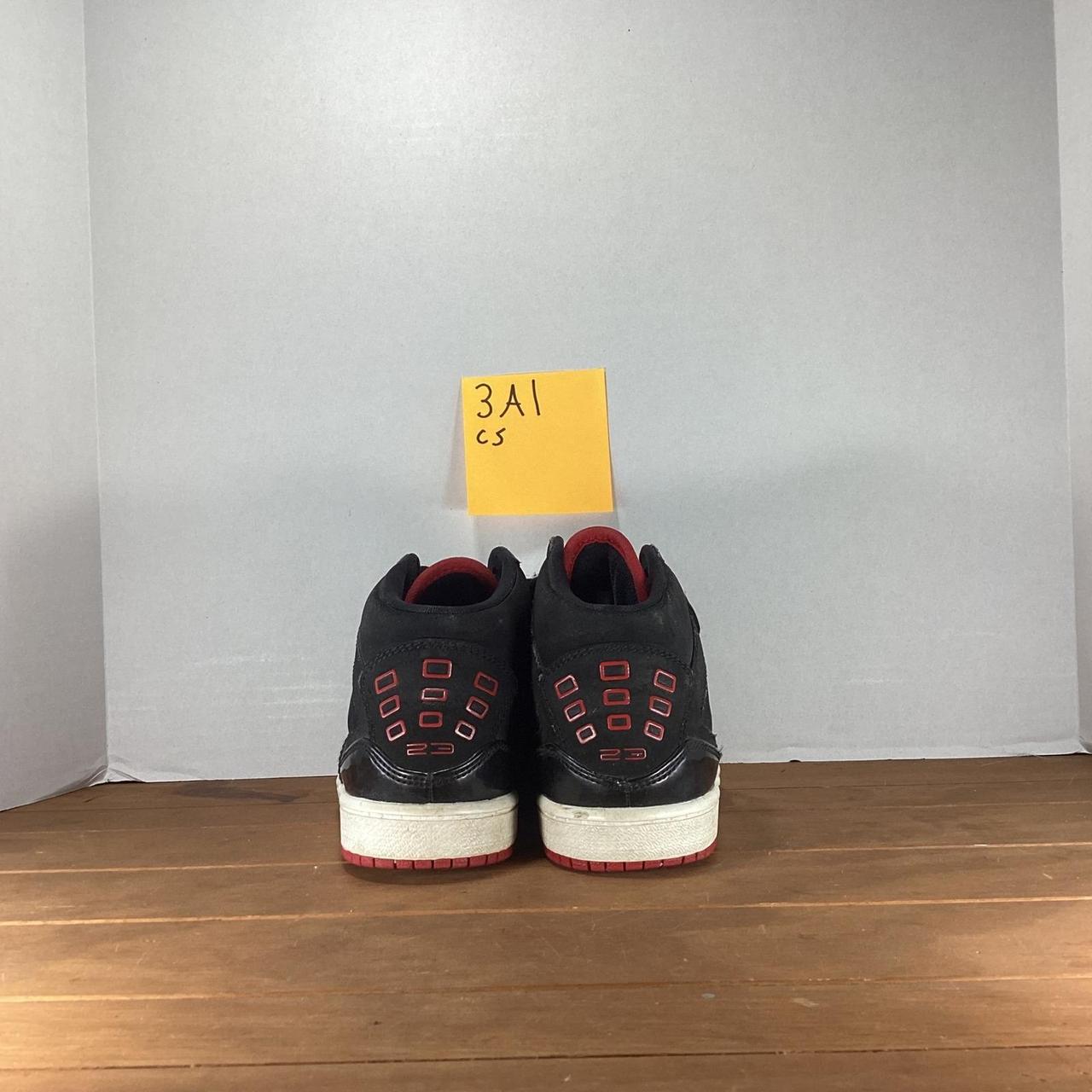 Jordan Trainer ST G Youth Sneakers Black Red High... | Depop