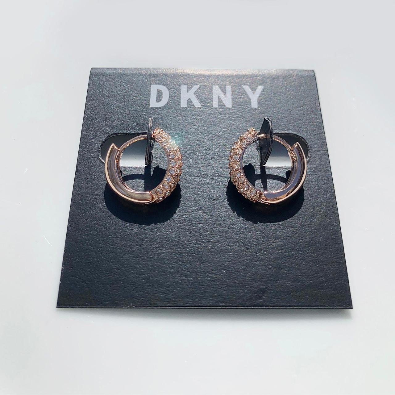 Dkny hoop earrings store