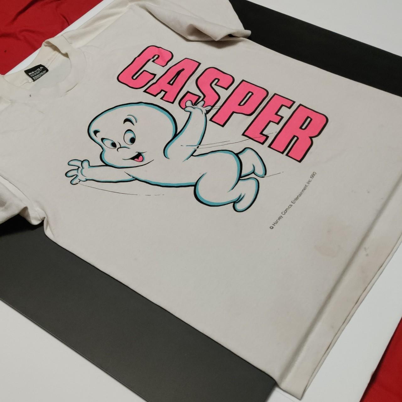 Vintage Casper The Ghost Shirt Adult Men's Size... - Depop