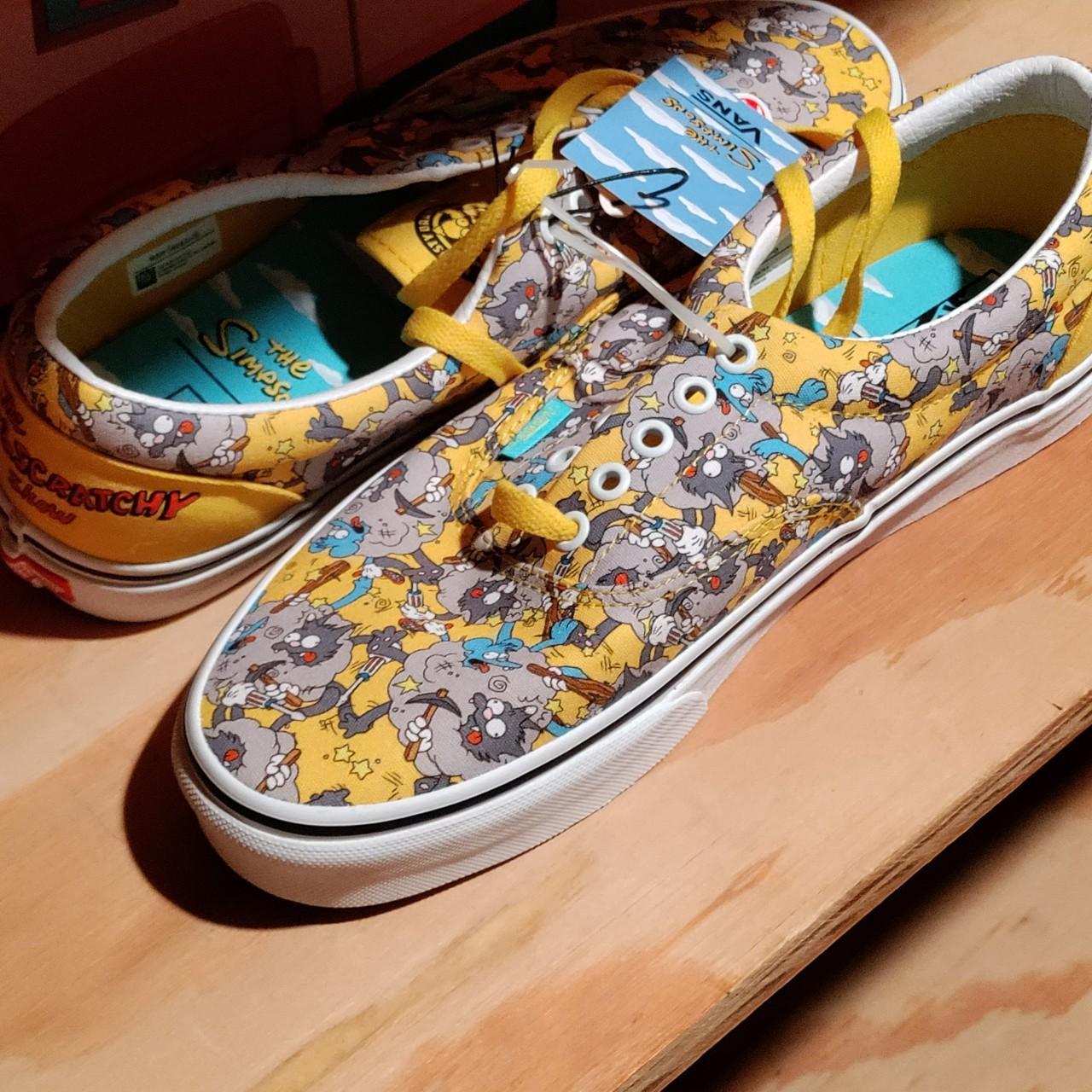 Vans x Simpsons Shoe Sneaker Size 10.5 Brand New... - Depop