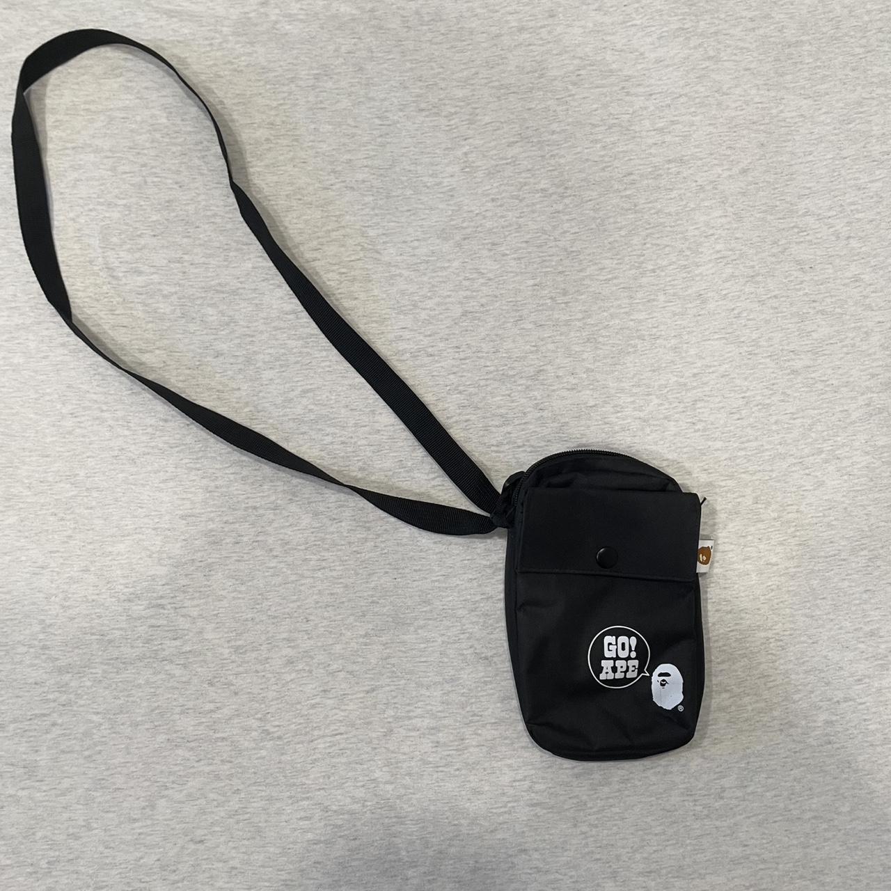 Bape Go Ape! Shoulder Bag Black - Depop