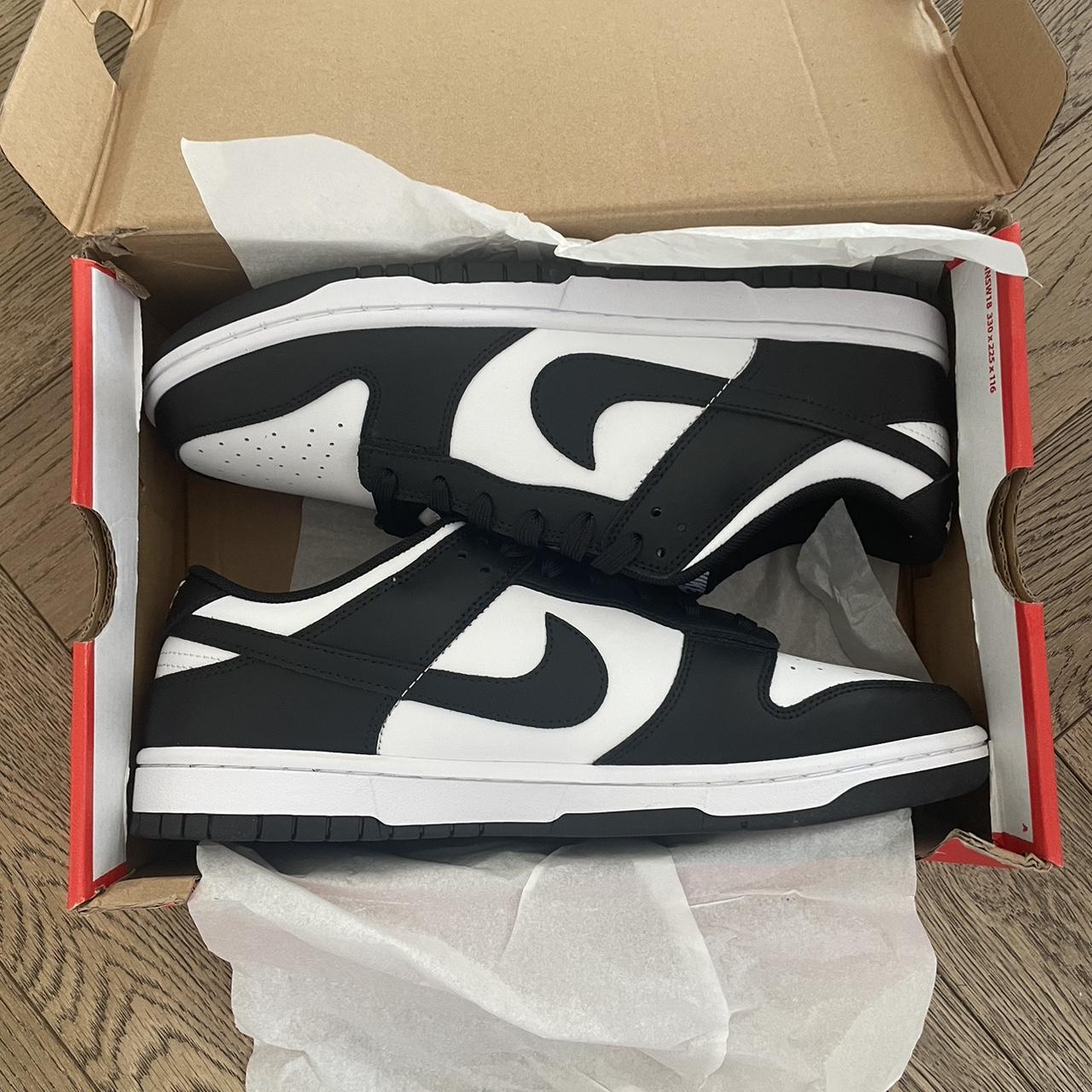 Nike dunk low pandas UK size 11 #dunks #nike... - Depop