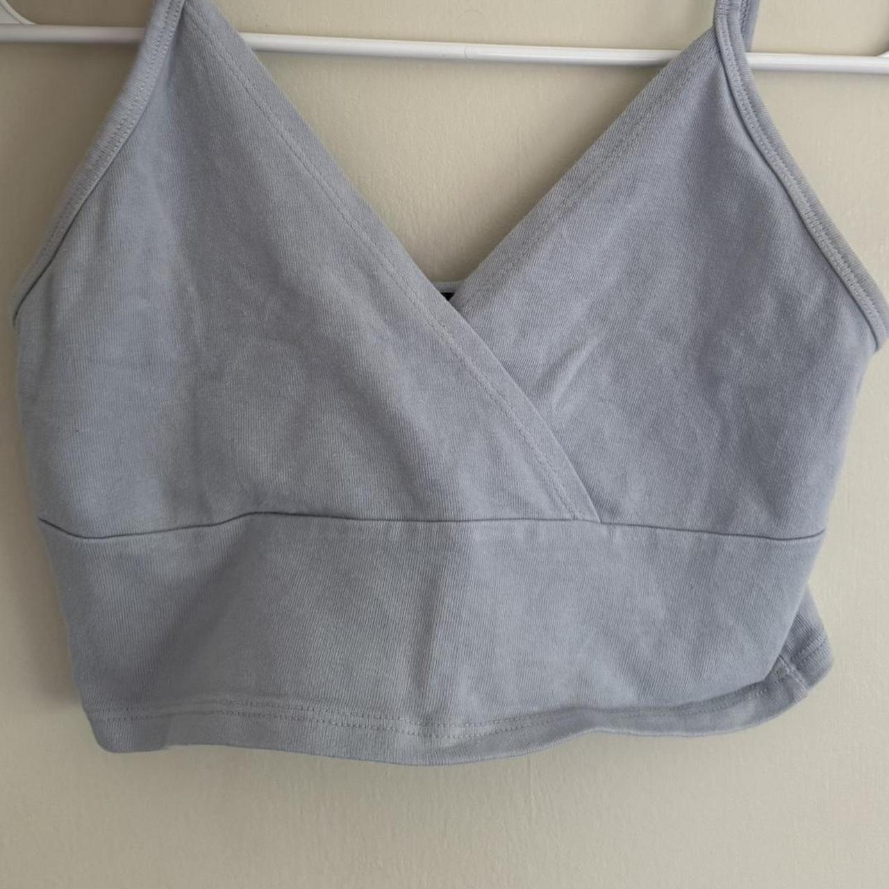Brandy Melville cross crop top #brandymelville... - Depop
