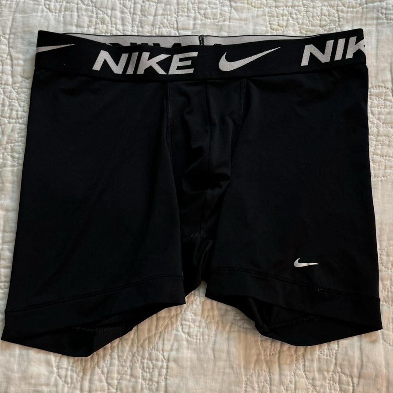Nike black and white boxers #gym - Depop