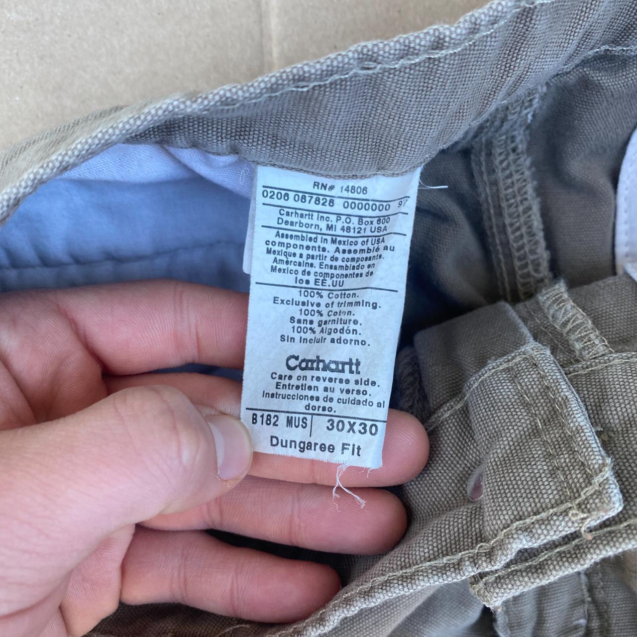 Carhartt Cargo Pants 30x30 38" outseam 17" leg... | Depop