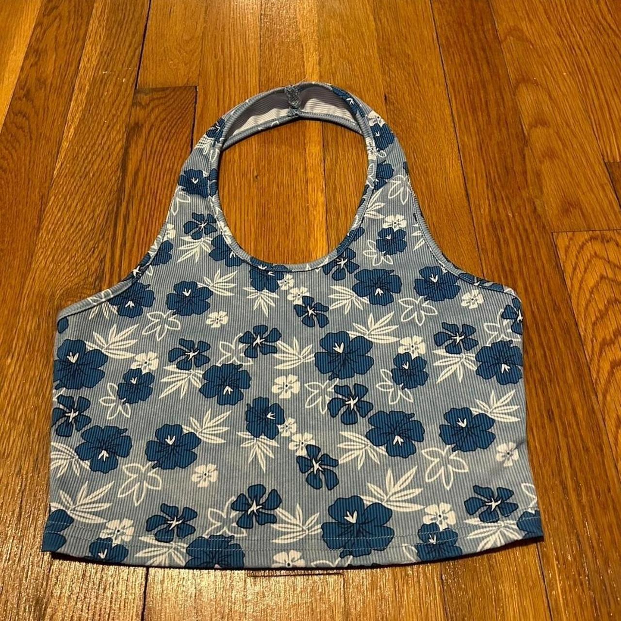 Hibiscus halter top!! (Brand for exposure!) ... - Depop