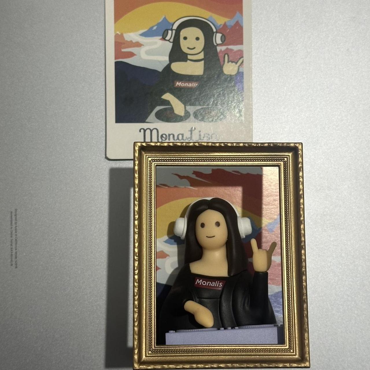 Mona Lisa Blind Box DJ 9cm ZC World Art Toy Box not... | Depop