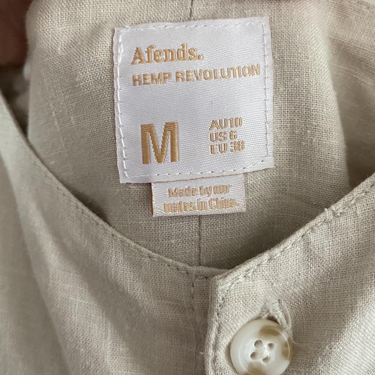 Afends beige jump suit with adjustable straps. Size... - Depop