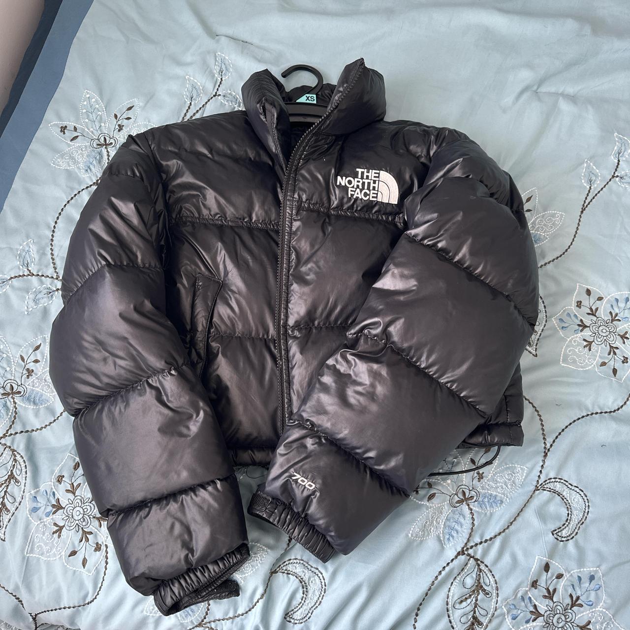 Size small north face women’s cropped jacket, still... | Depop