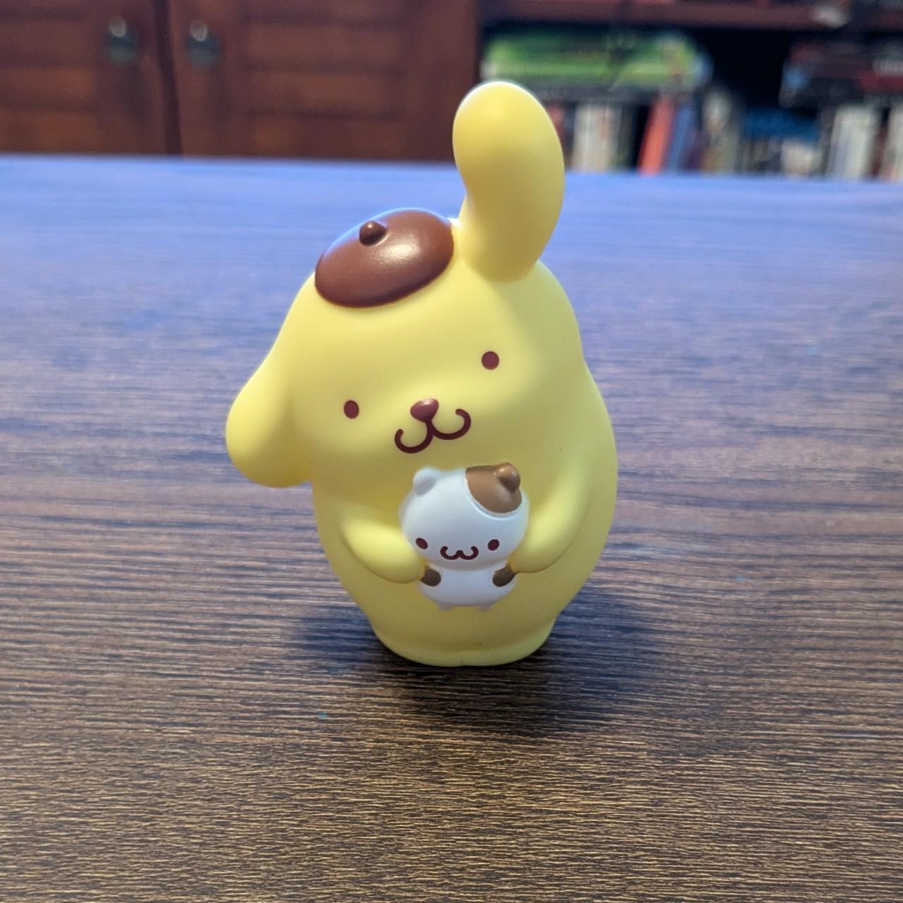 Pompompurin figure 3 inches #sanrio #pompompurin... | Depop