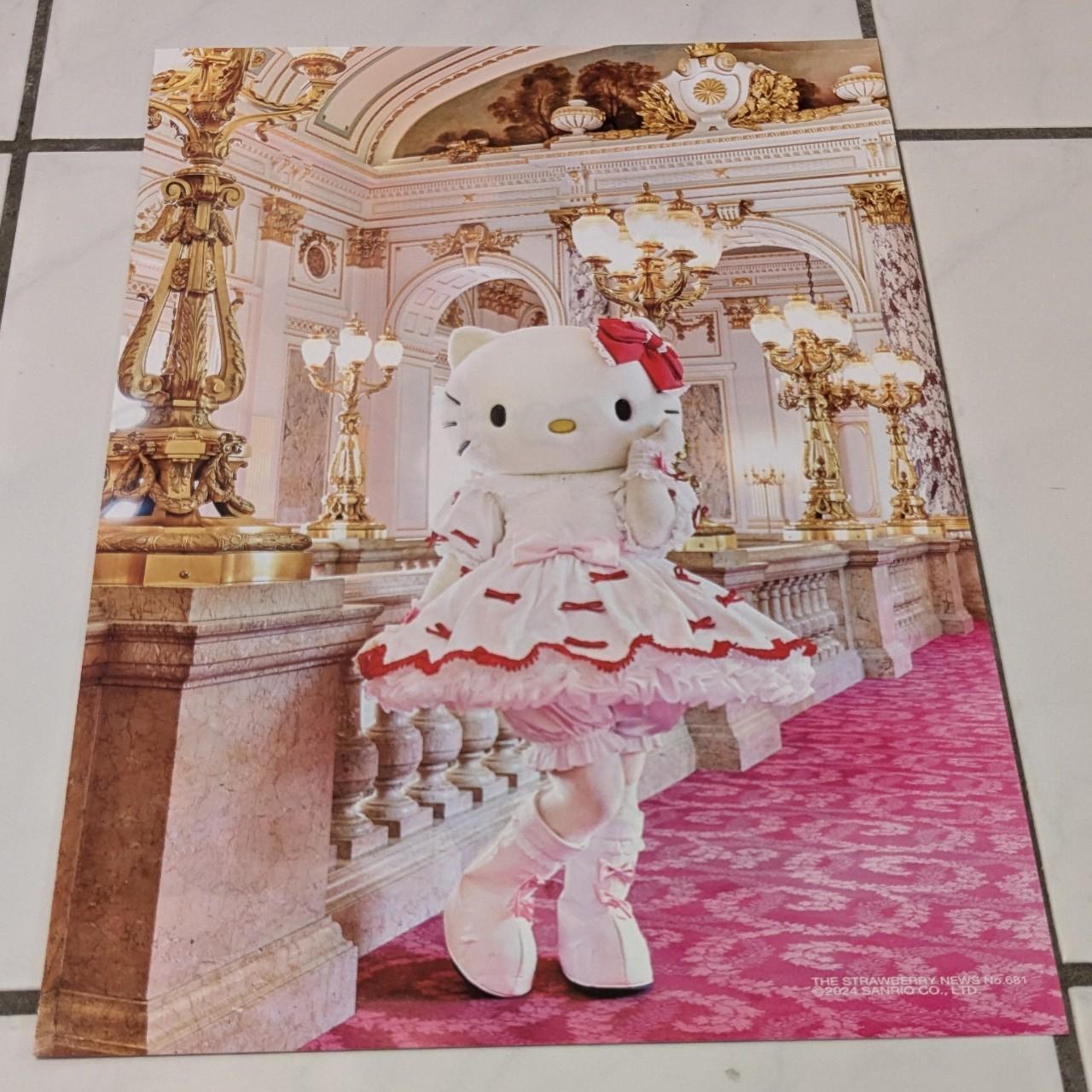 Hello kitty Sanrio Ichigo newspaper with Free gift... | Depop