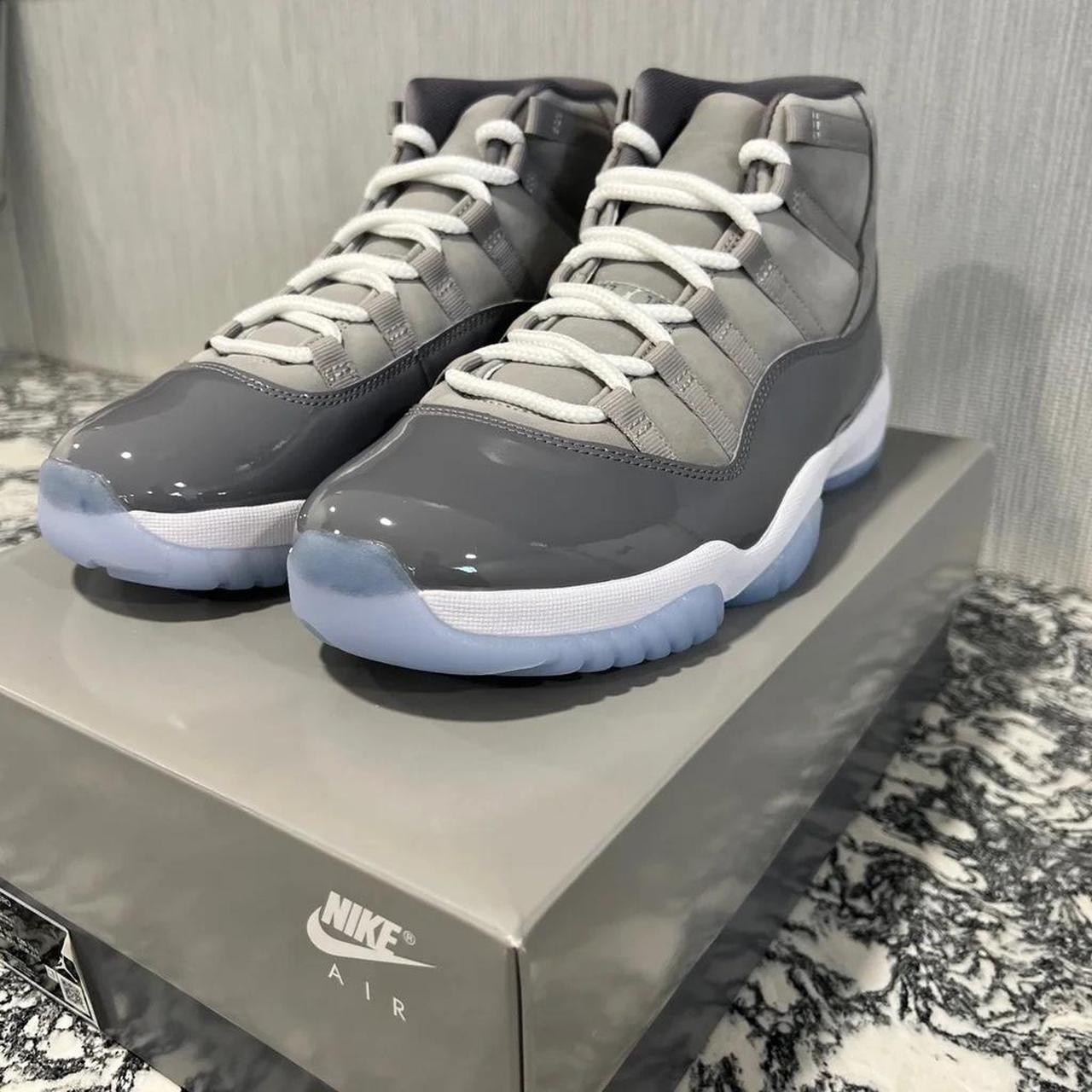 Jordan 11 “Cool Grey” Brand new but I wore them... - Depop