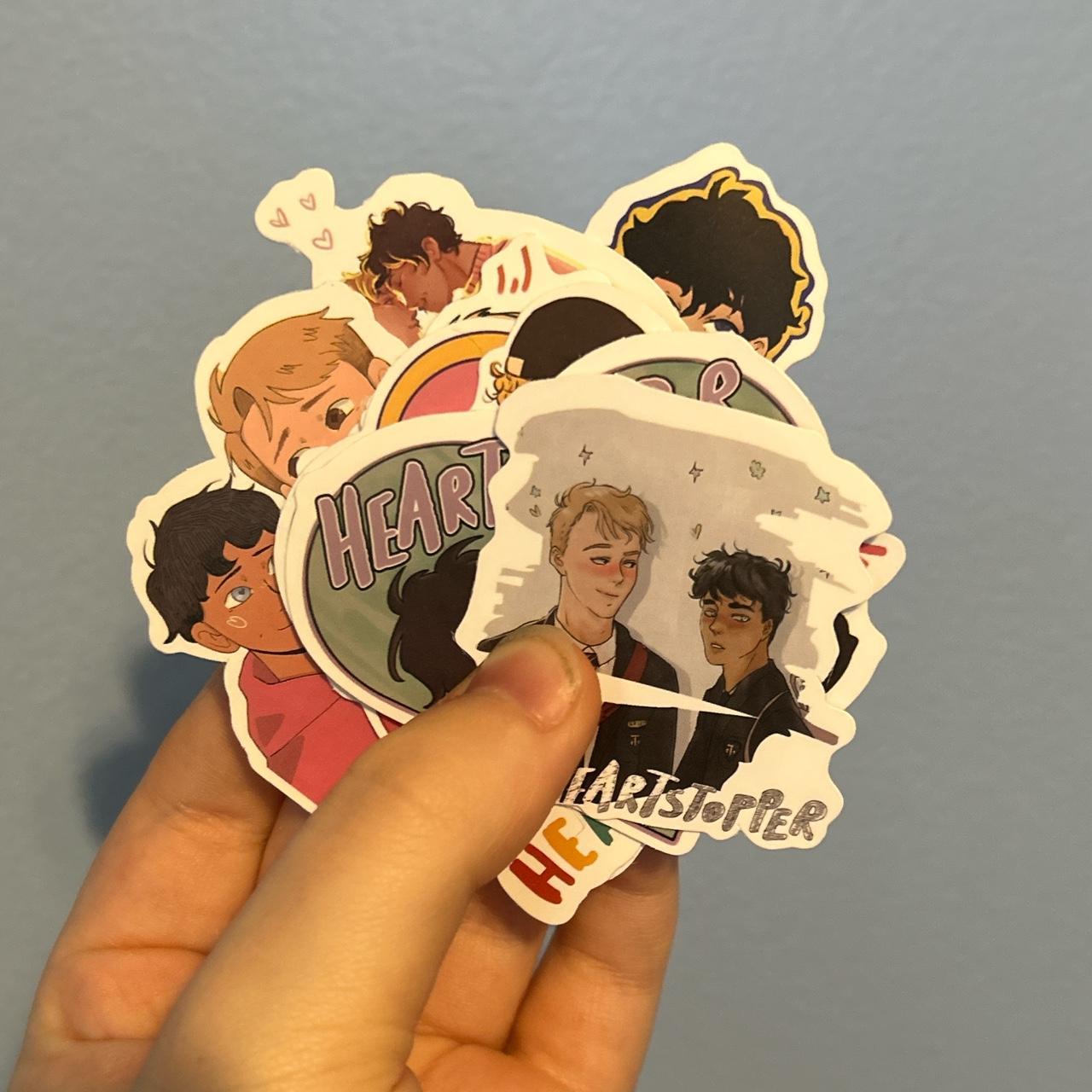 12 Heartstopper Stickers - Depop
