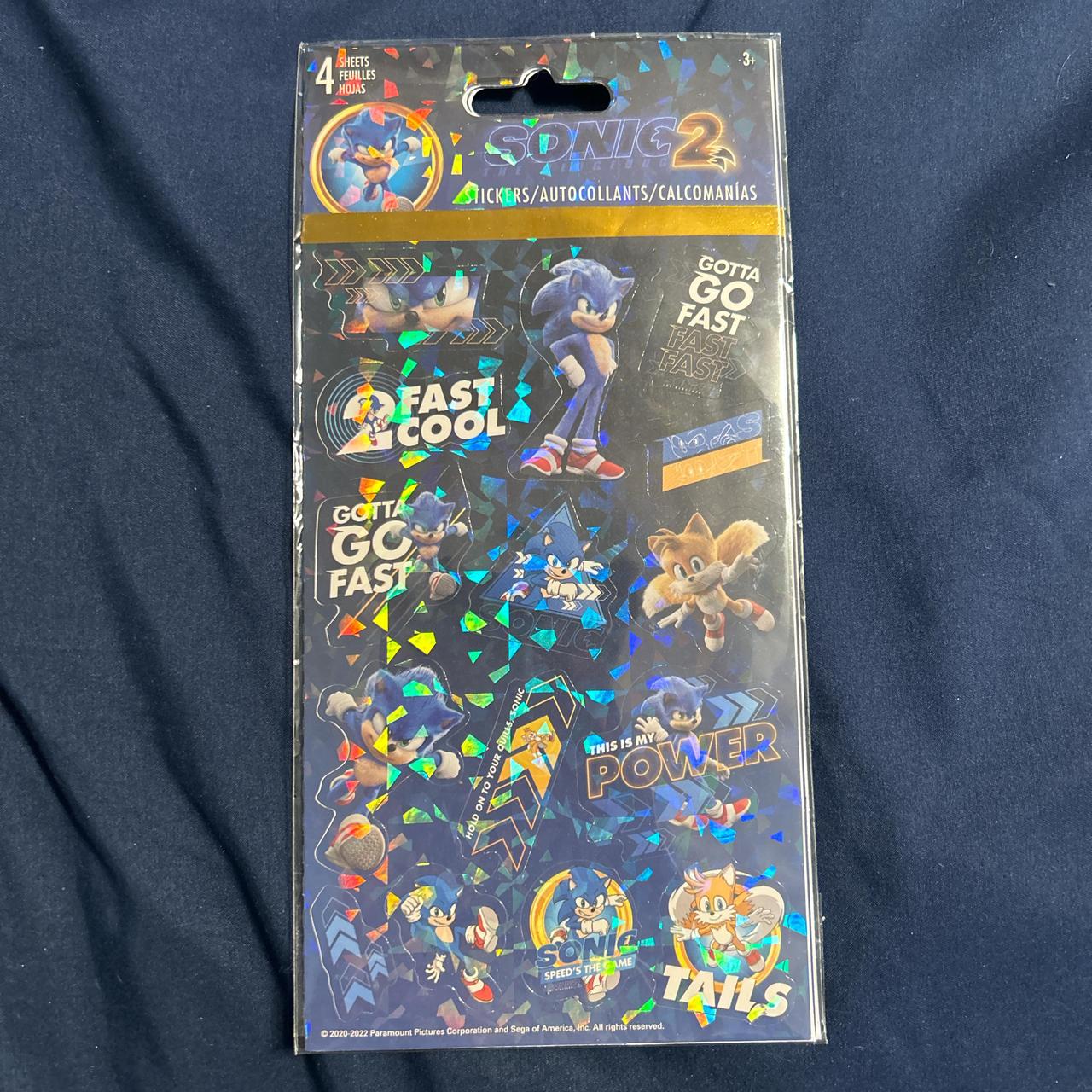 Sonic 2 Movie Stickers - Depop
