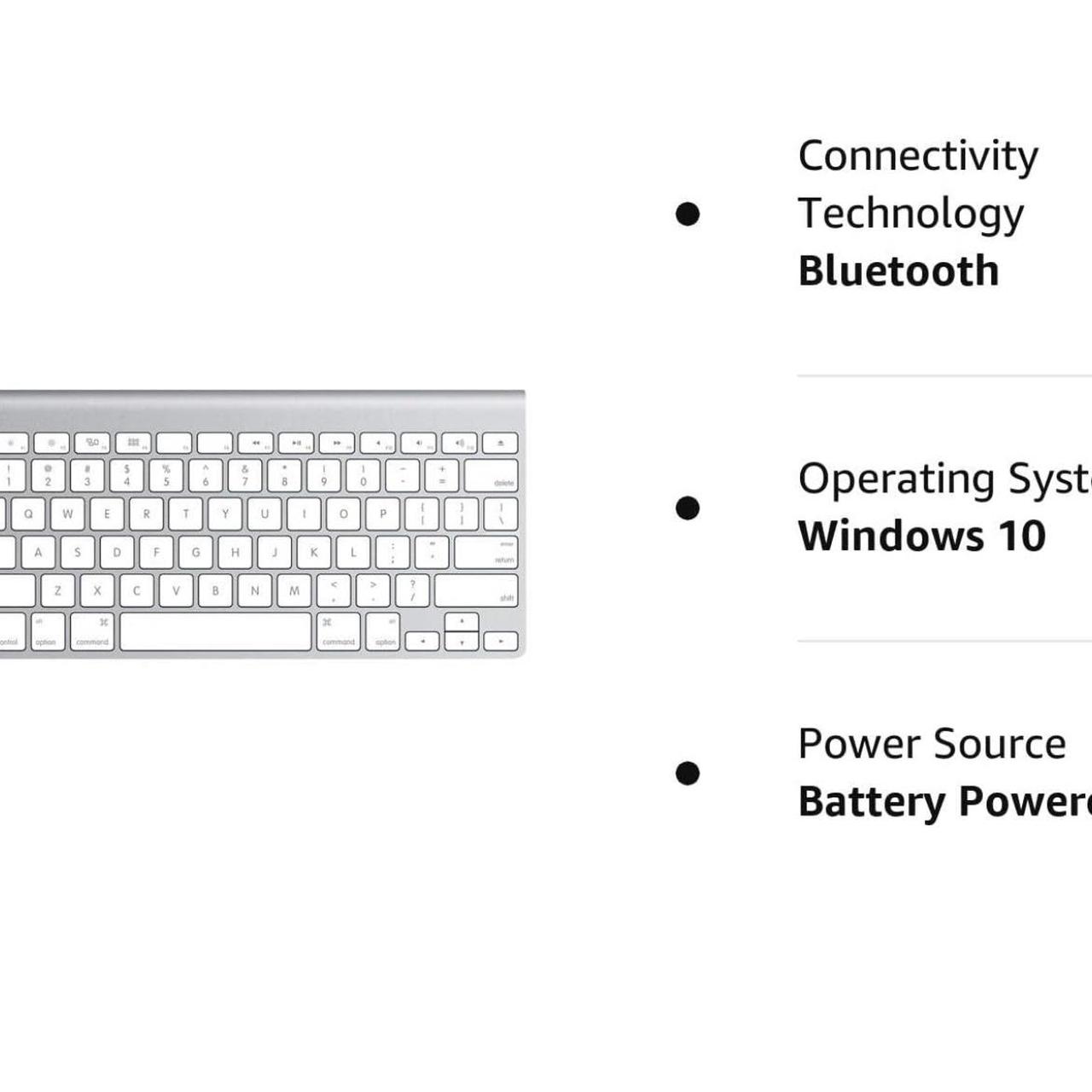 Bluetooth keyboard with multiple features - Depop
