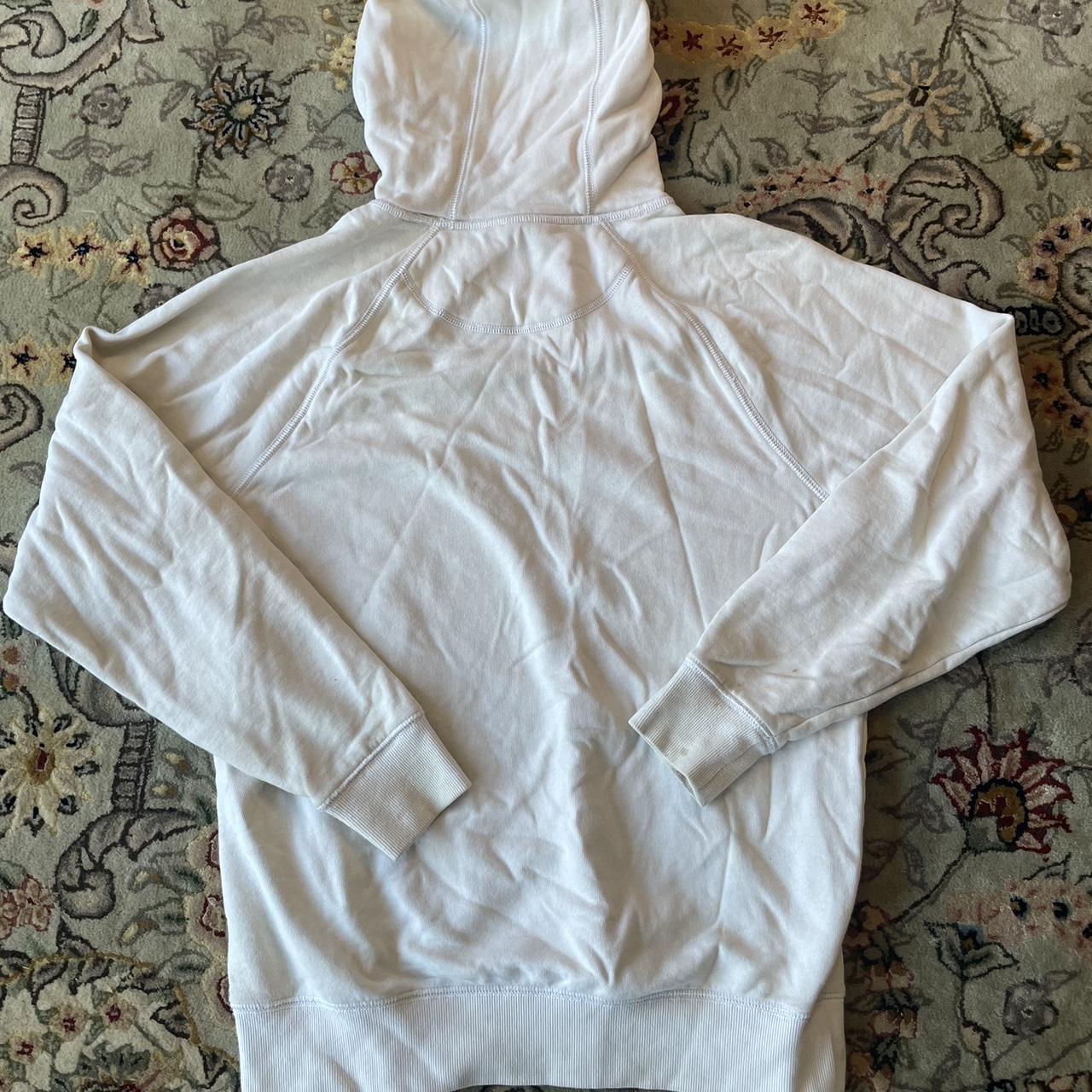 Small white vans hoodie #vans #vanshoodie #hoodie... | Depop