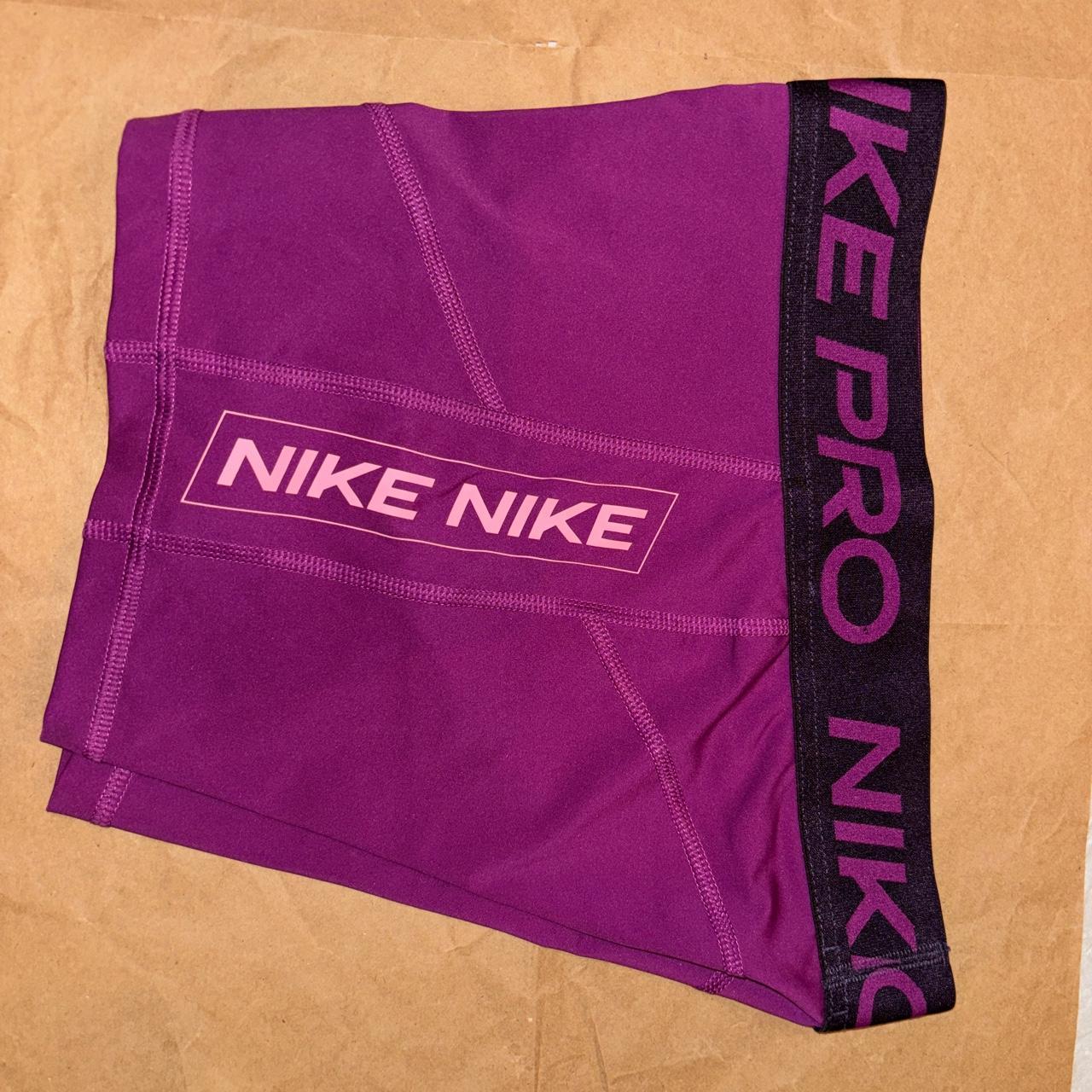 Nike pros purple excellent condition message for... - Depop