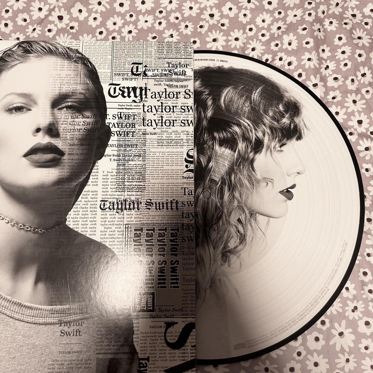 Taylor swift reputation picture disk vinyl. Opened... - Depop