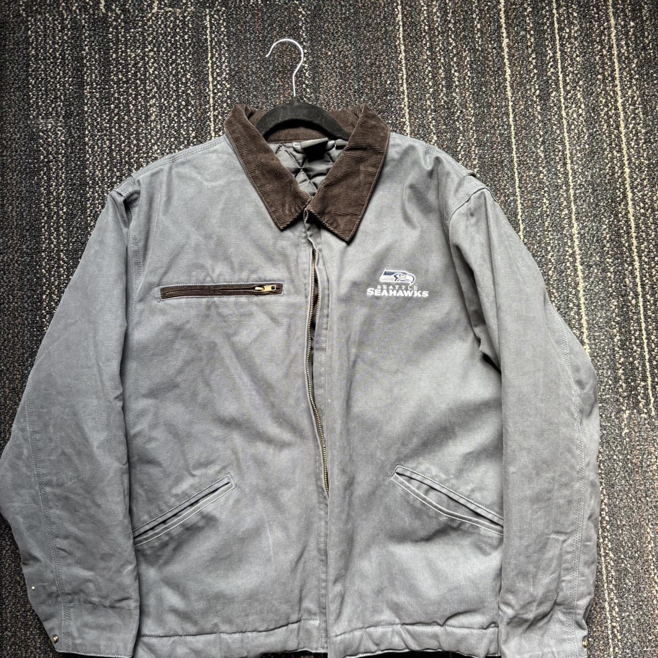 medium Carhartt lookalike work jacket very premium... | Depop