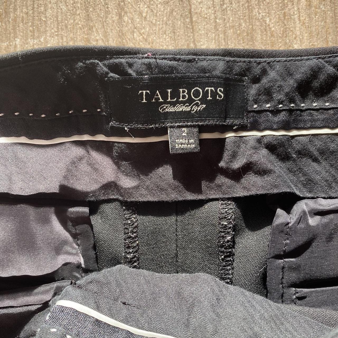 Black low waisted slacks– Model: Height- 5’7 | Depop