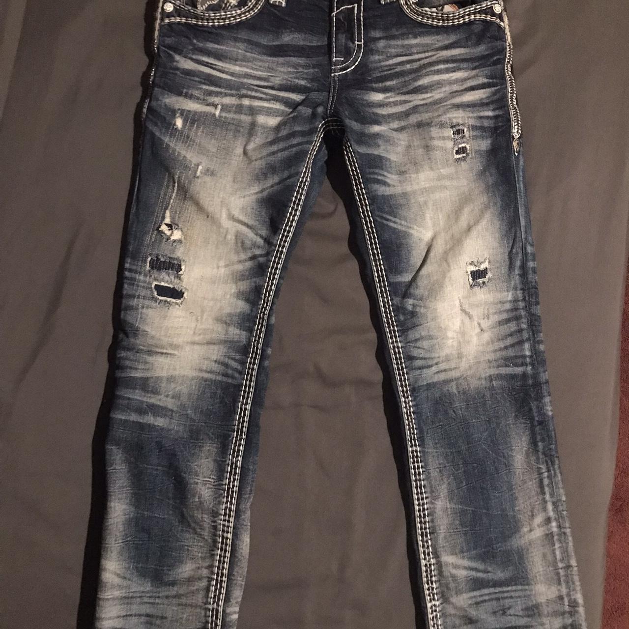 Rock revivals 33/33 hardly used #rockrrvivals #jeans... - Depop