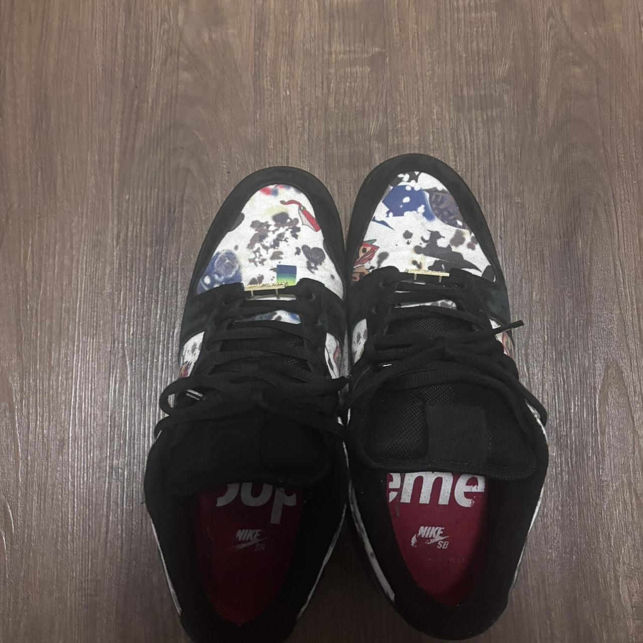 Nike SB Dunk low Supreme Ramellzee size 11 | Depop
