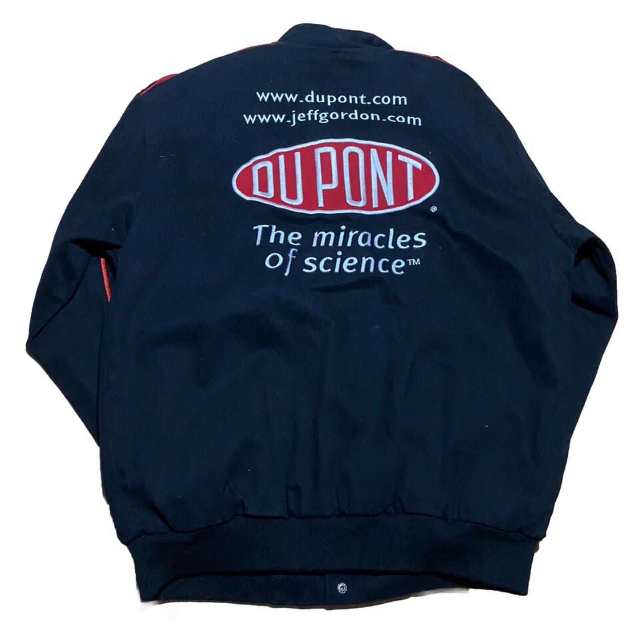 VTG Jeff Hamilton Dupont Racing NASCAR Pit Jacket... - Depop