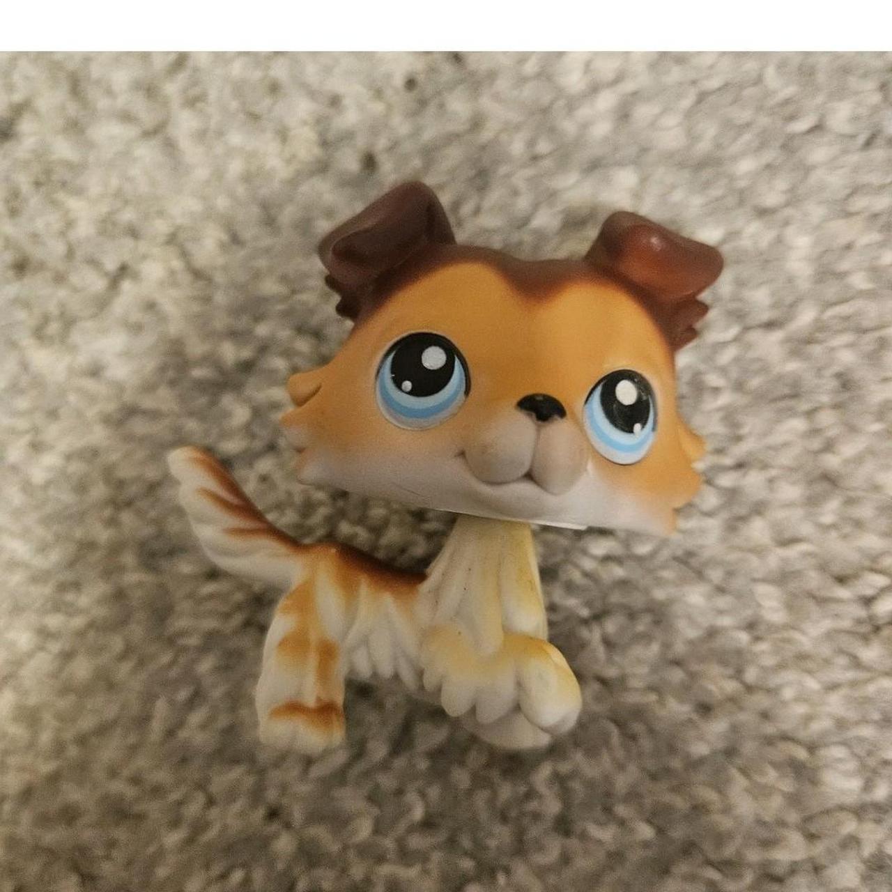 Hasbro 2004 Littlest Pet Shop LPS dog and pink pet... | Depop