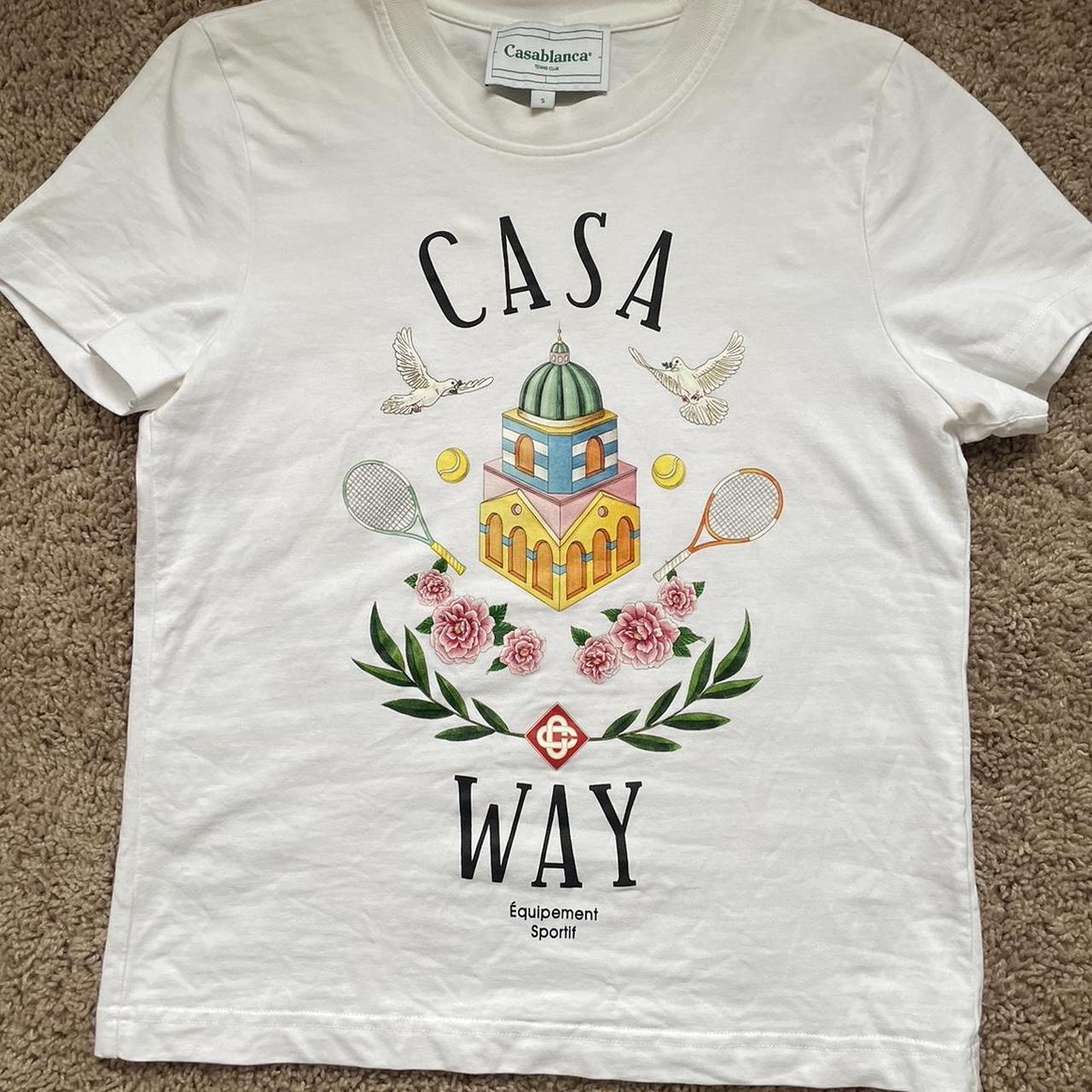 Casablanca tshirt - Depop