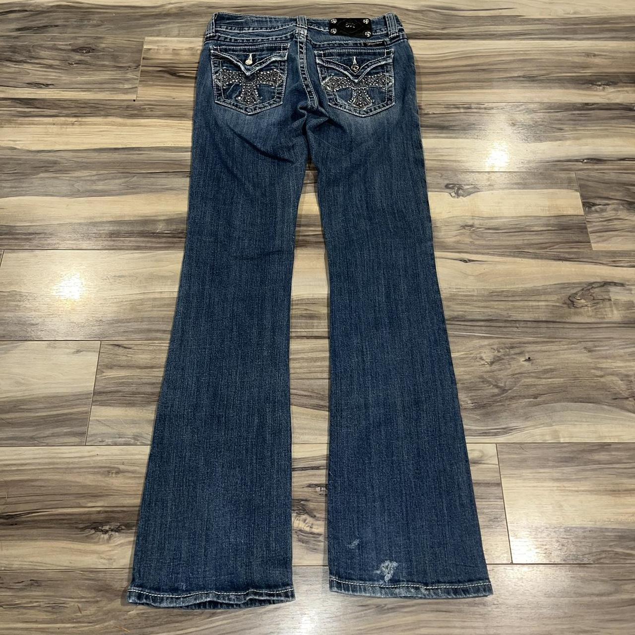 Grail mess me jeans Very sick back pockets on them... - Depop