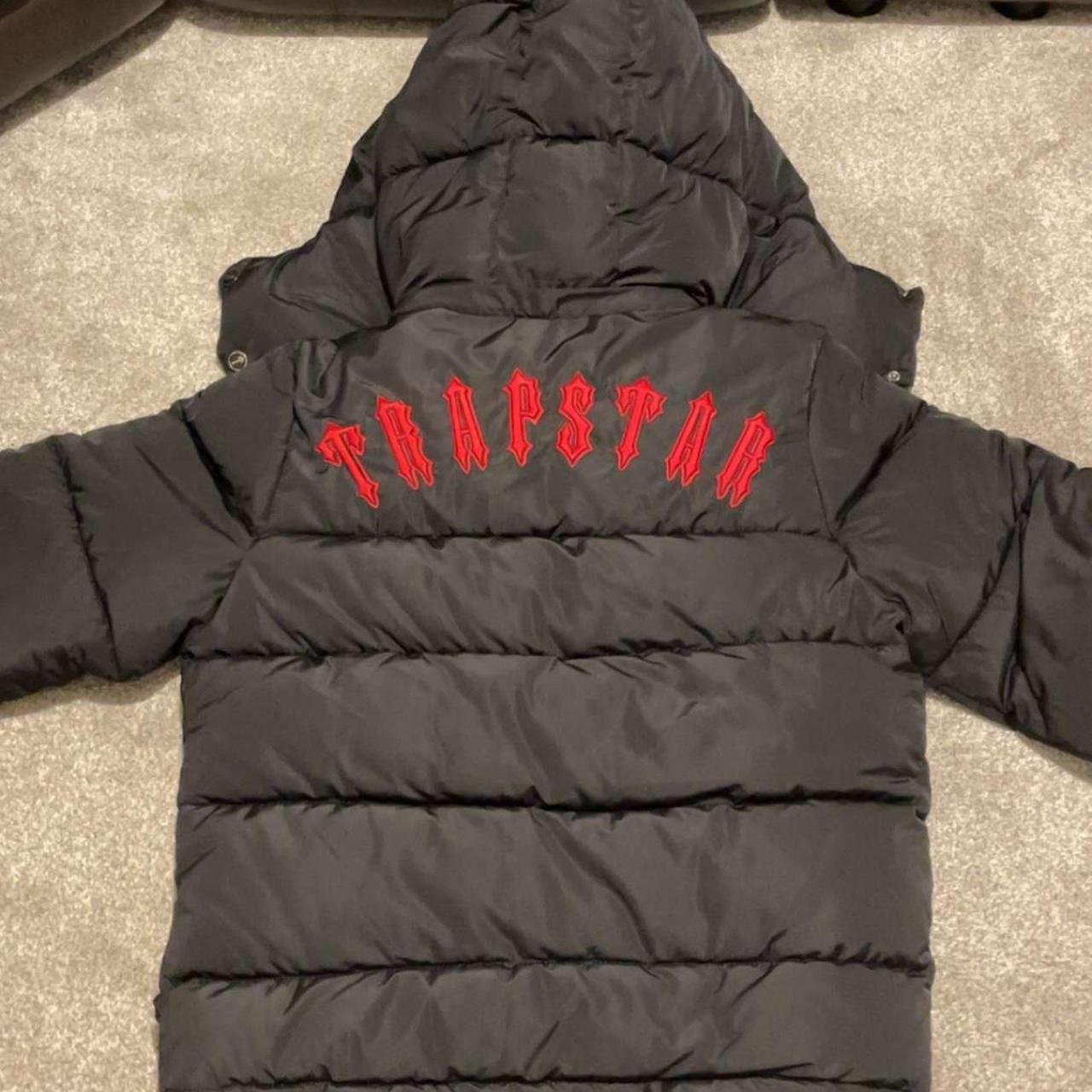 mens size M trapstar jacket - Depop