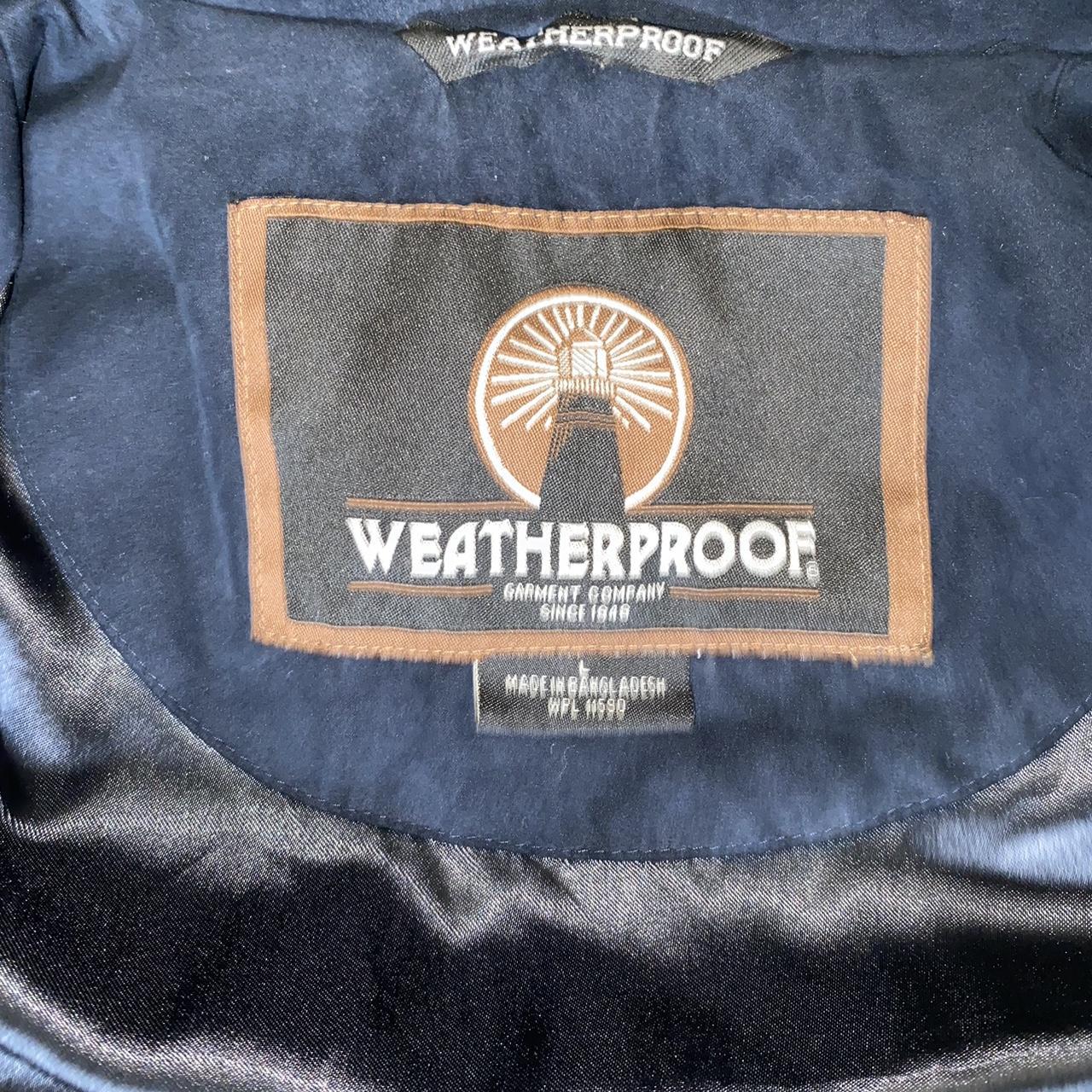 Vintage navy blue weatherproof FBI jacket Like new... - Depop