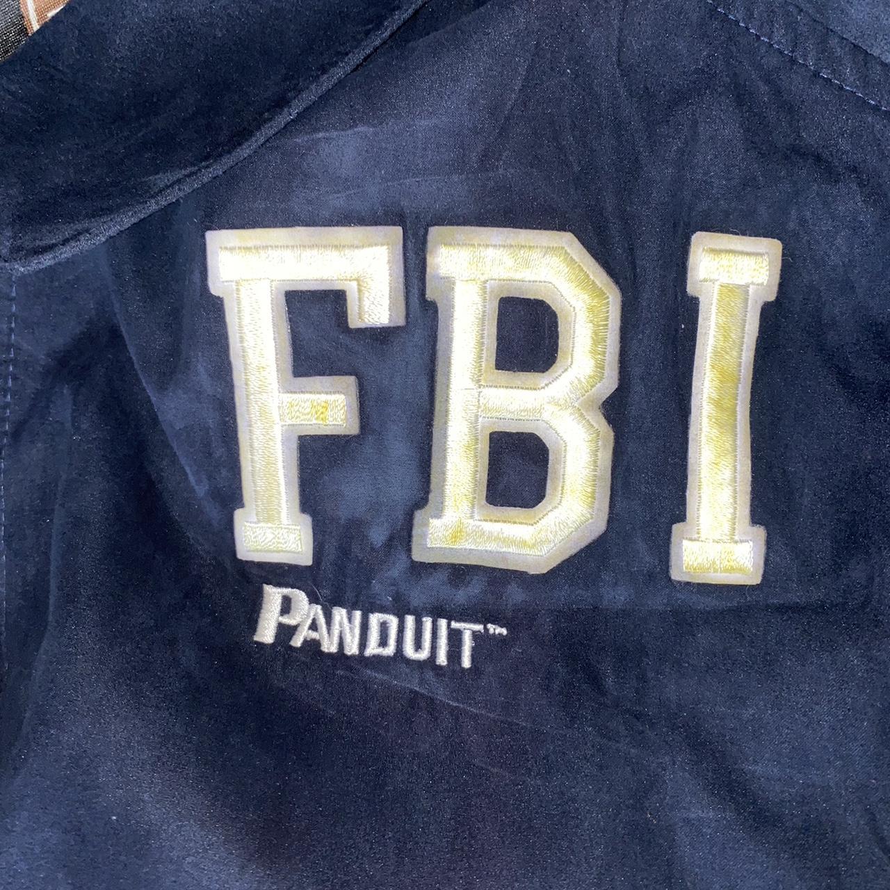 Vintage navy blue weatherproof FBI jacket Like new... - Depop