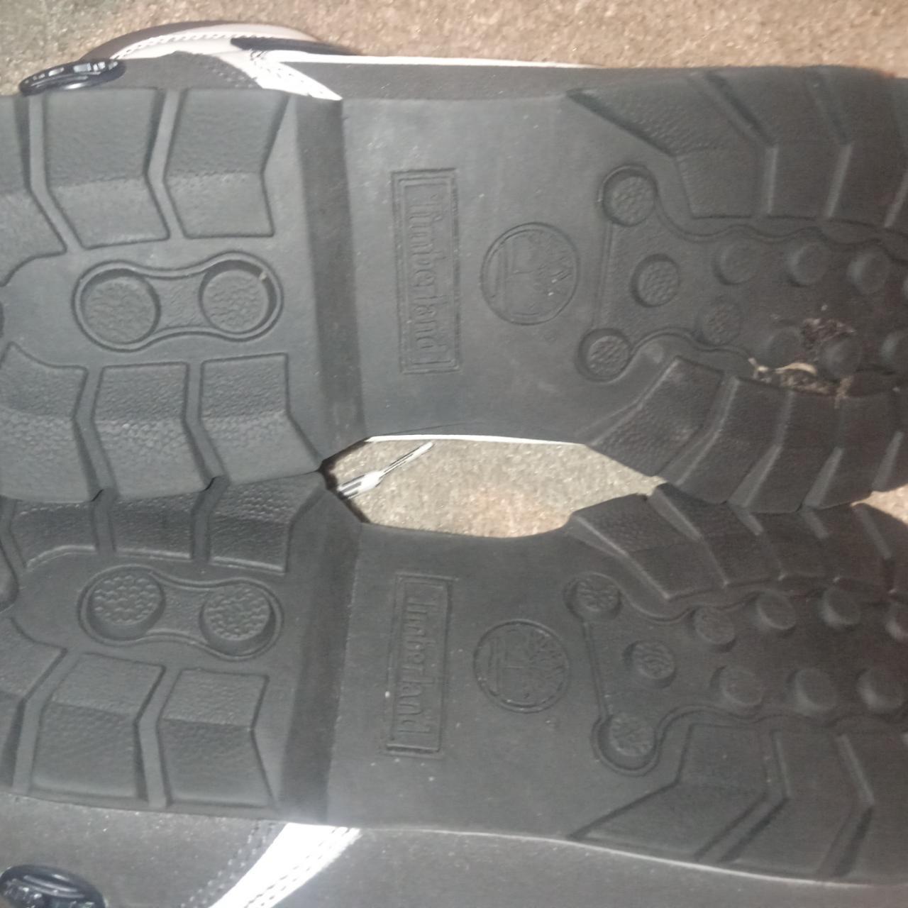 Timberland boots only worn off occasion see tread... - Depop