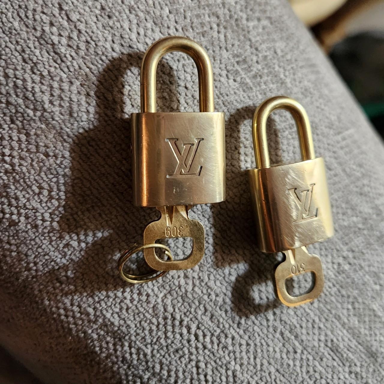 Louis Vuitton Lock and Key set x 2 - Depop