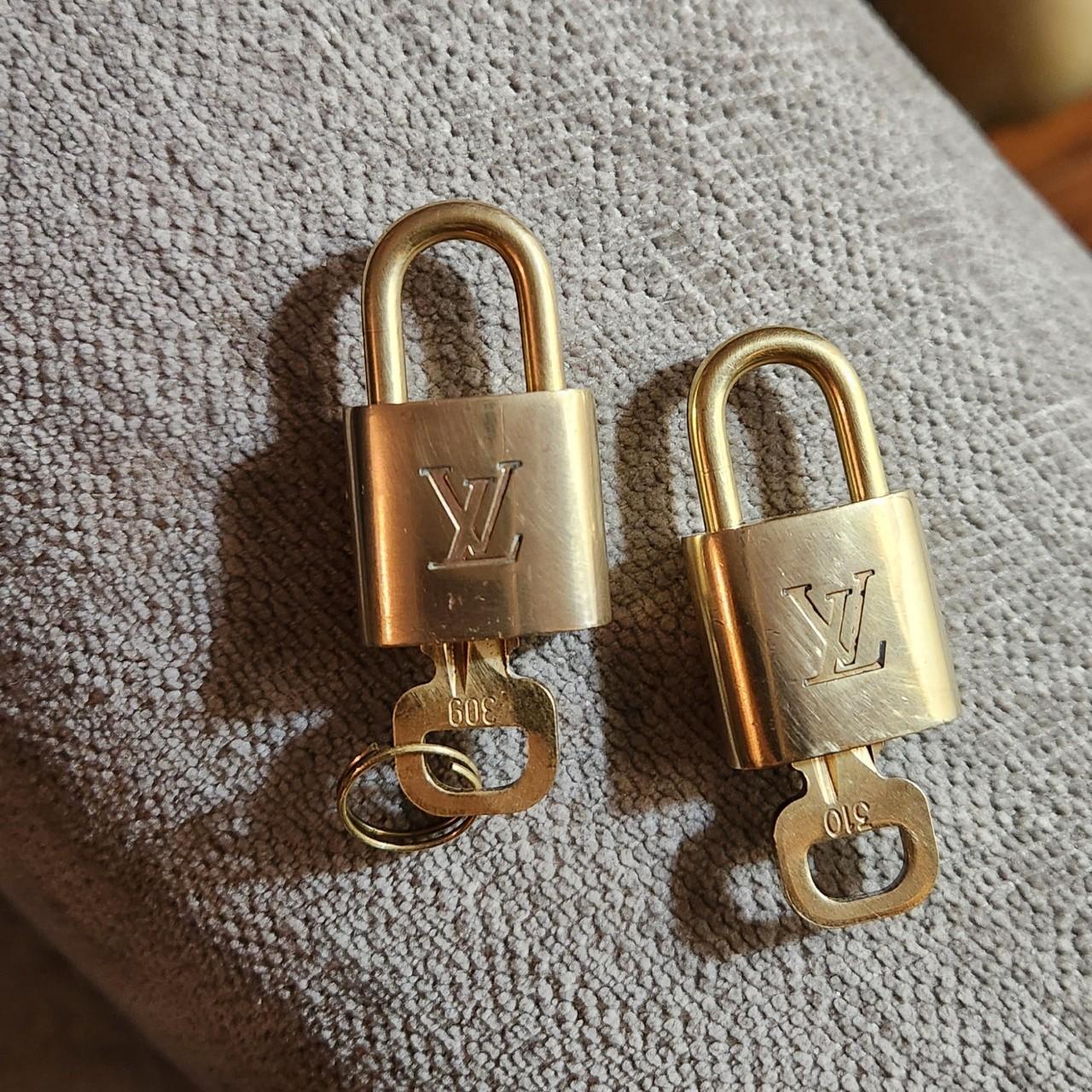 Louis Vuitton Lock and Key set x 2 - Depop