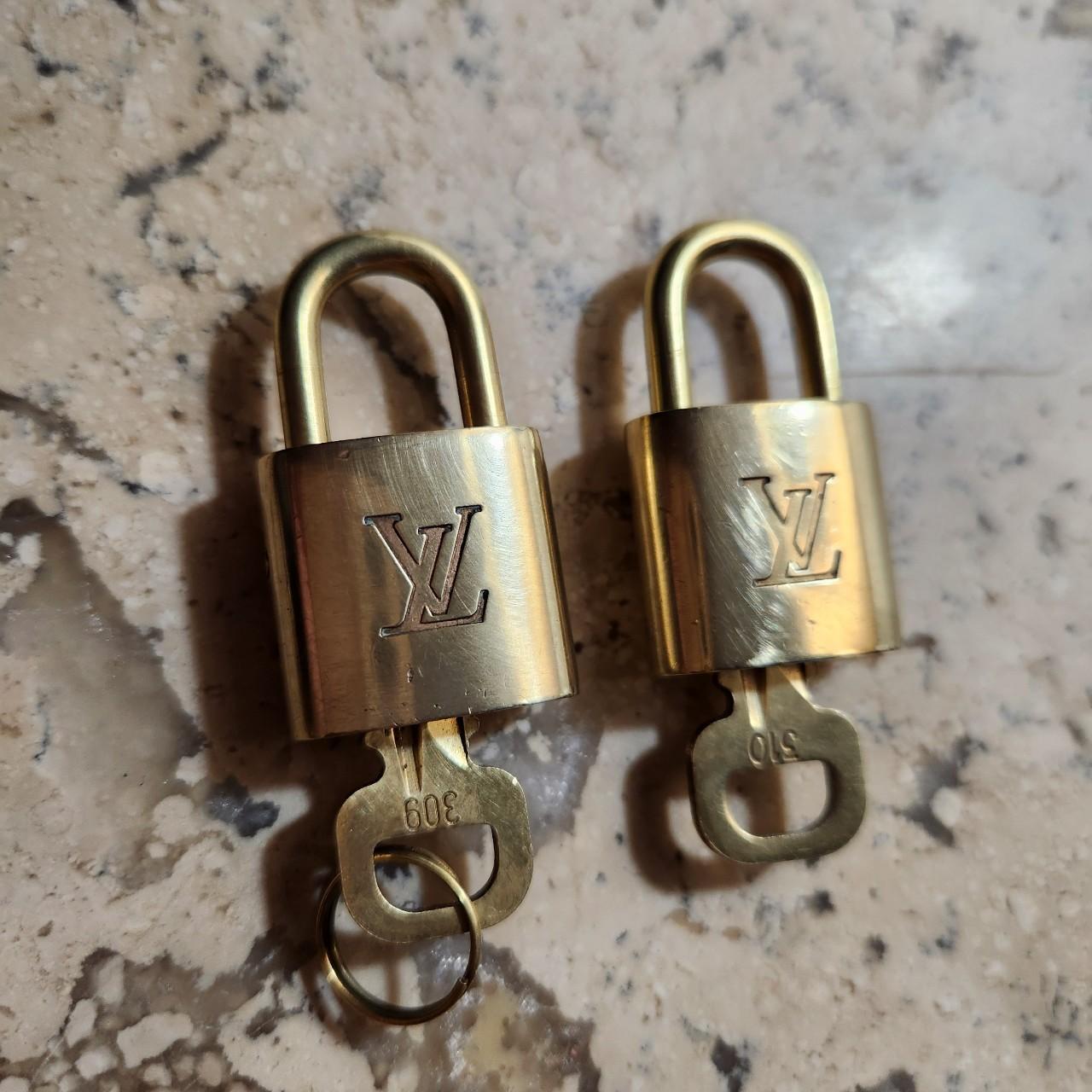 Louis Vuitton Lock and Key set x 2 - Depop