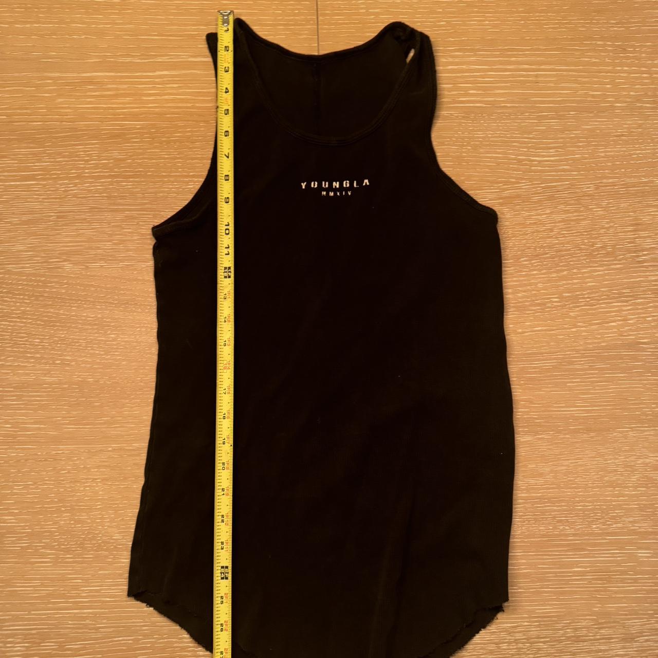 Black youngla tank | Depop