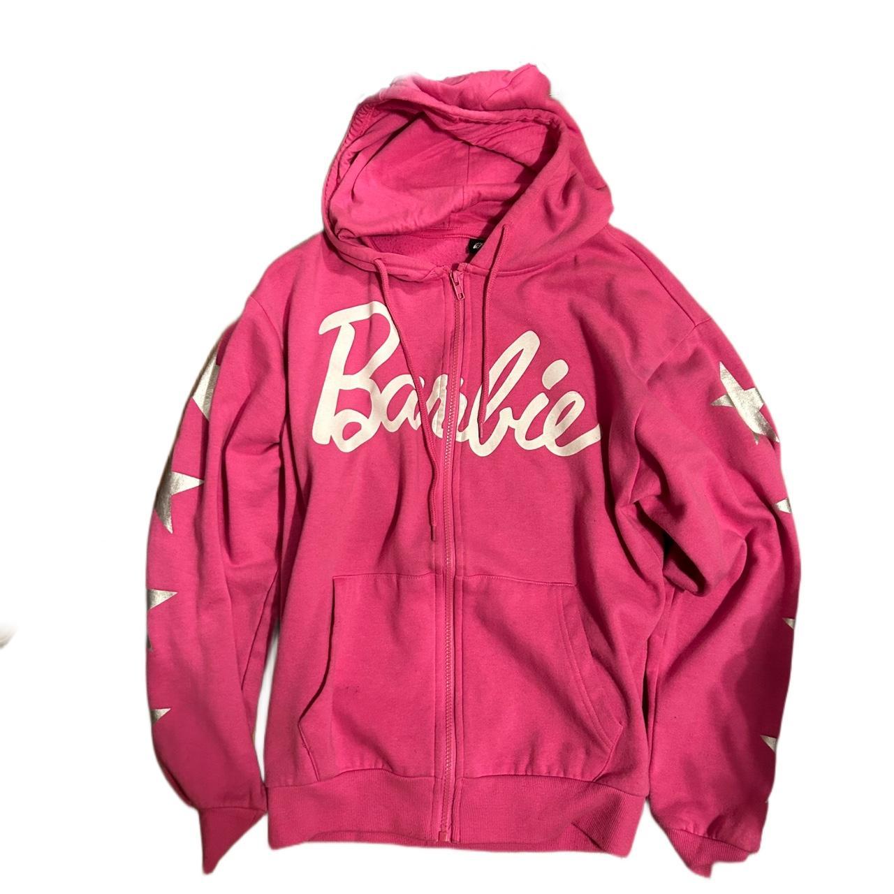 Barbie zip up hoodie 💄👛 - Depop