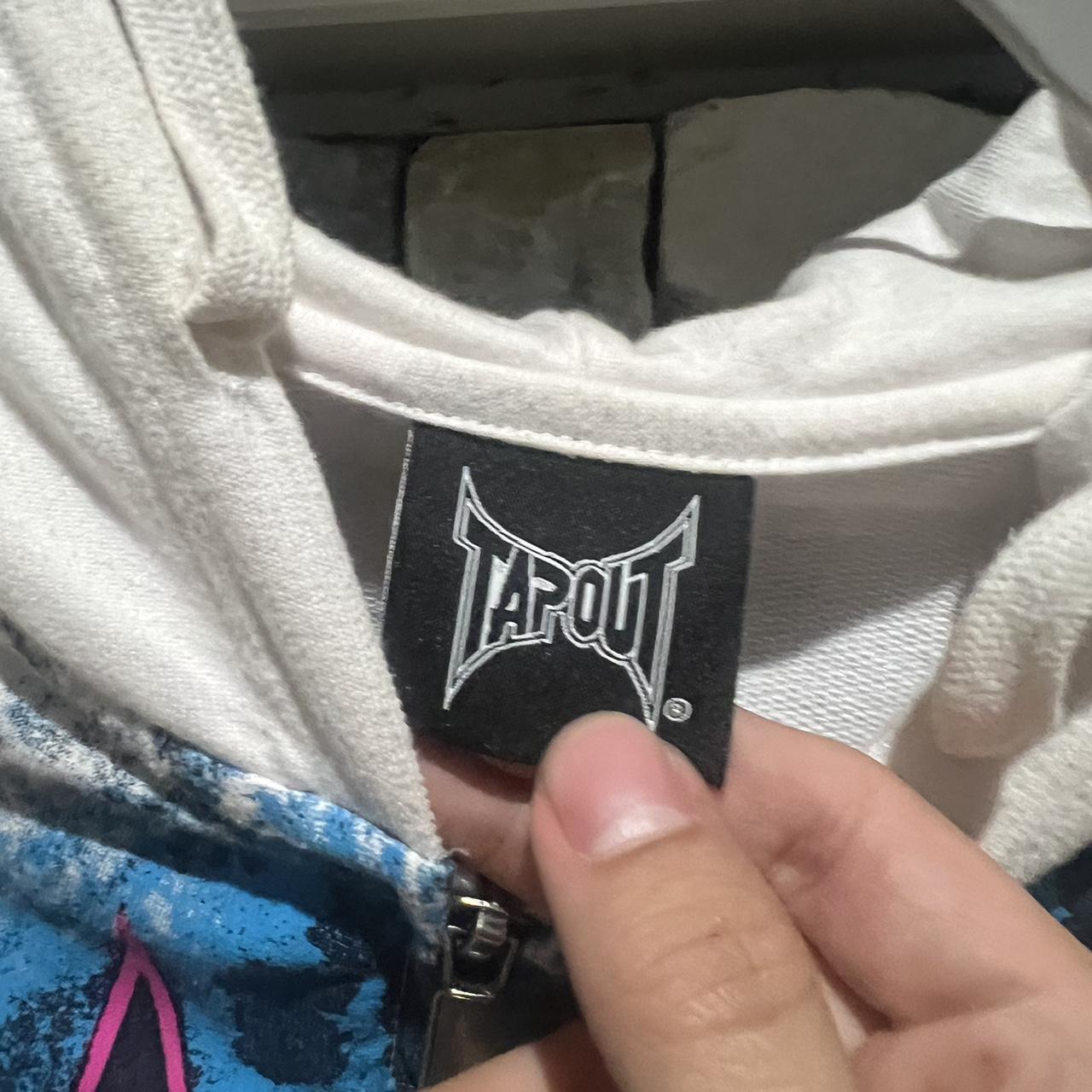 Crazy rare Y2K affliction tapout zip up hoodie Sizs... - Depop