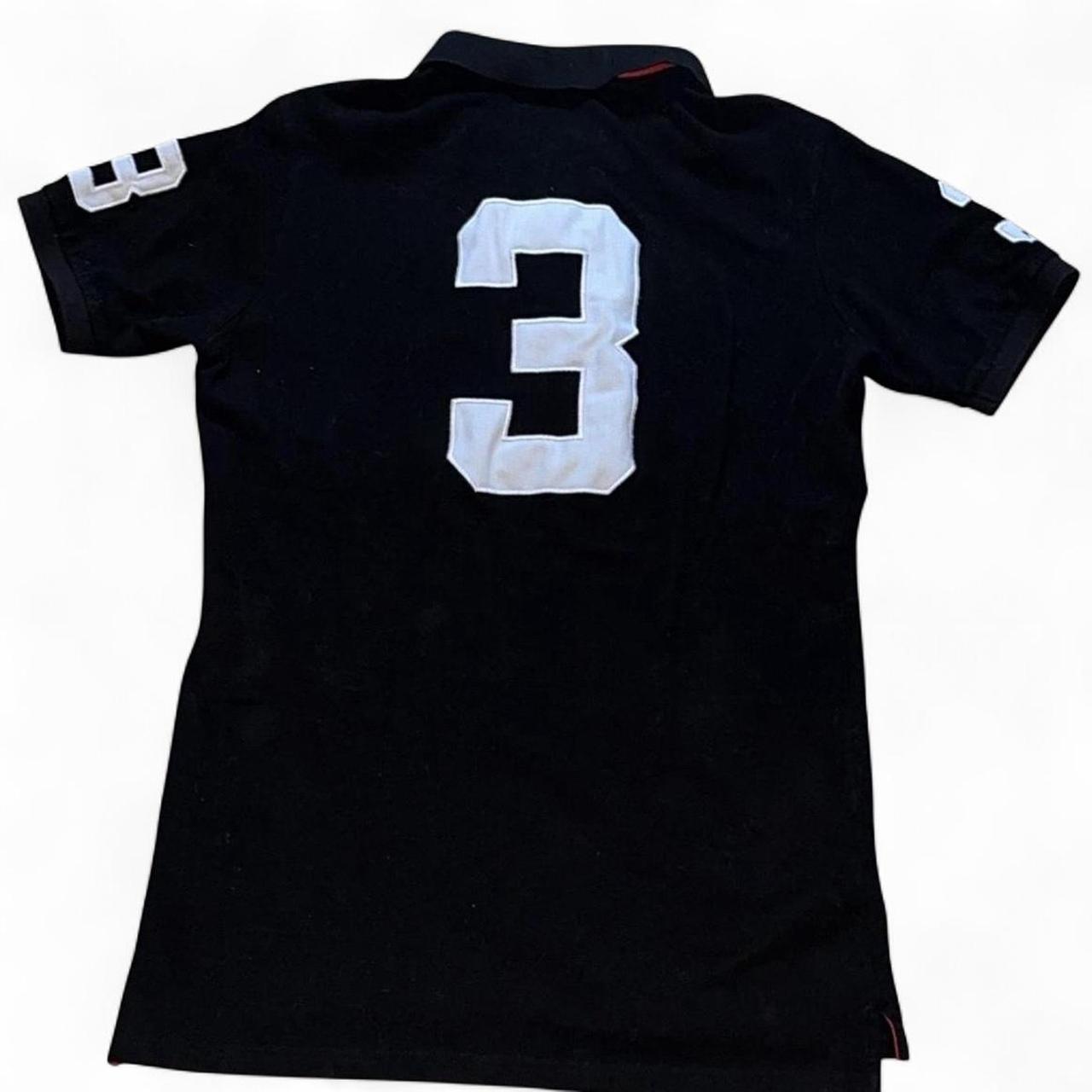 Black Polo Ralph Lauren Chicago polo shirt big pony... | Depop