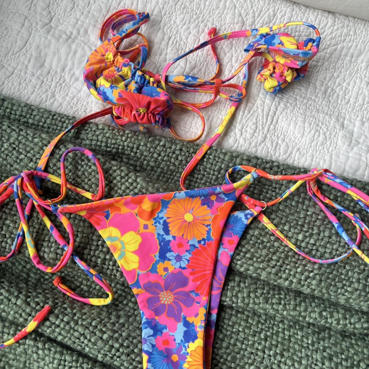 Kulani kinis set. Worn once. Size xs top and small... - Depop