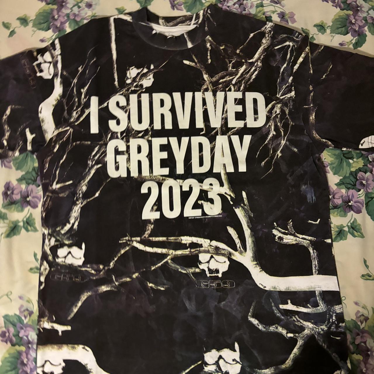 I Survived GreyDay 2023 Shirt never worn 10/10... - Depop