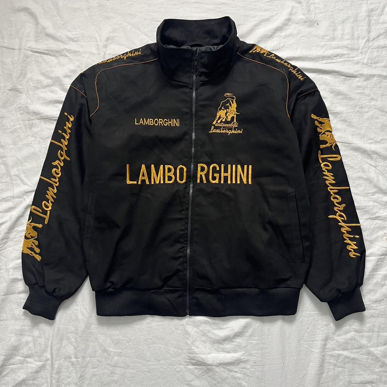 Lamborgini Racing Jacket Reworked HandMade... - Depop