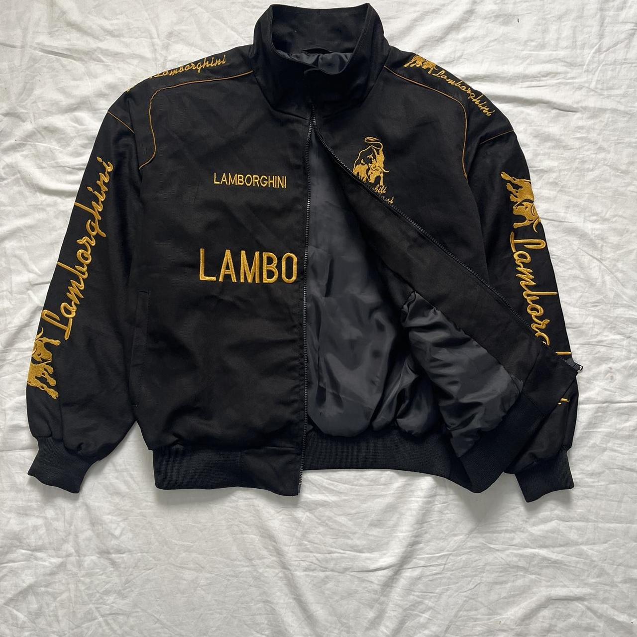 Lamborgini Racing Jacket Reworked HandMade... - Depop