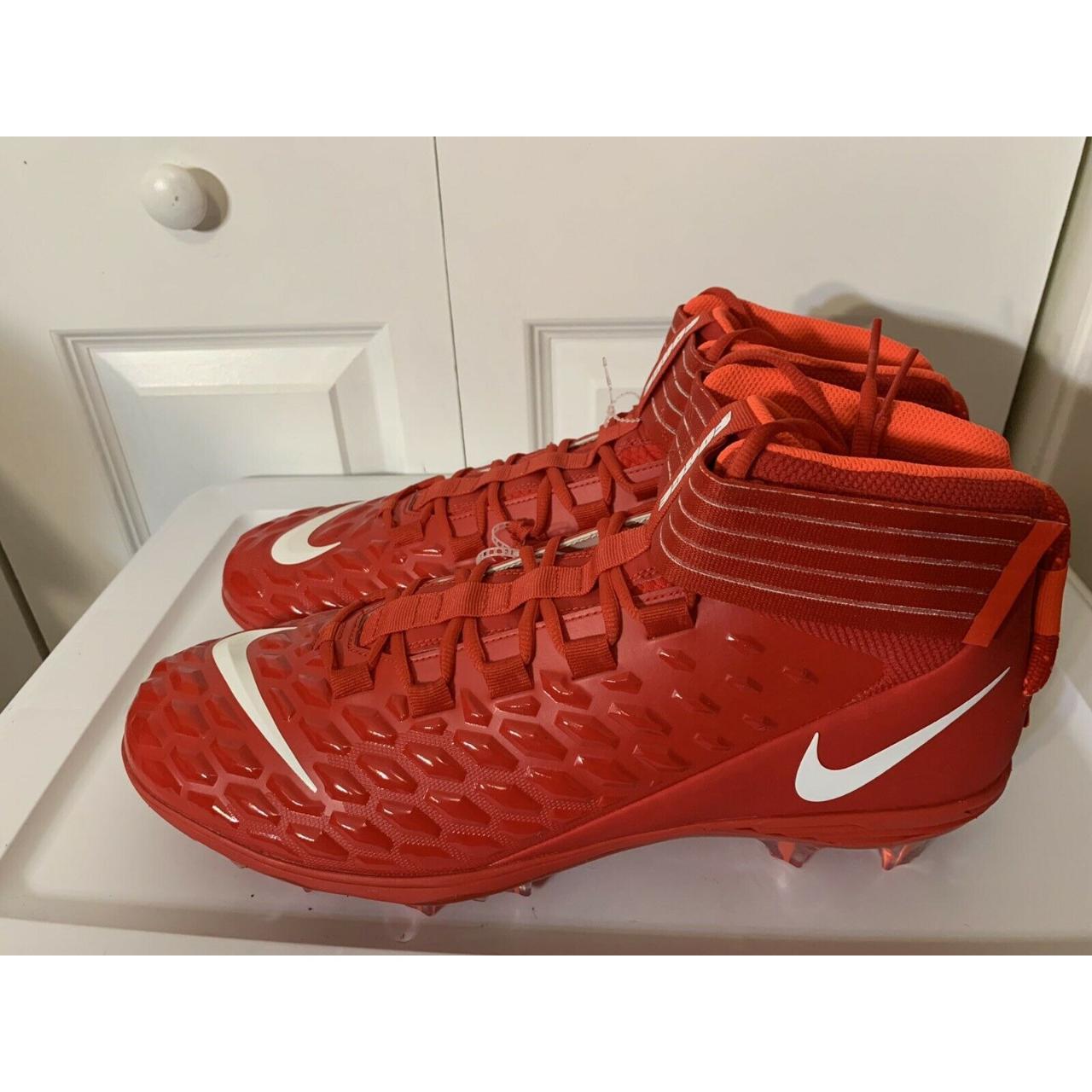 NEW Nike Force Savage Pro 2 Red Football Cleats... - Depop