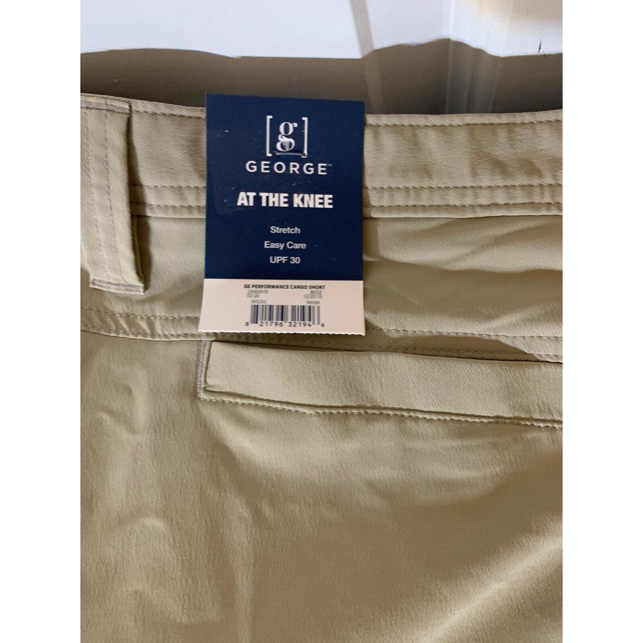 New George Stretch UPF 30 Cargo Shorts Size 42 NWT. - Depop