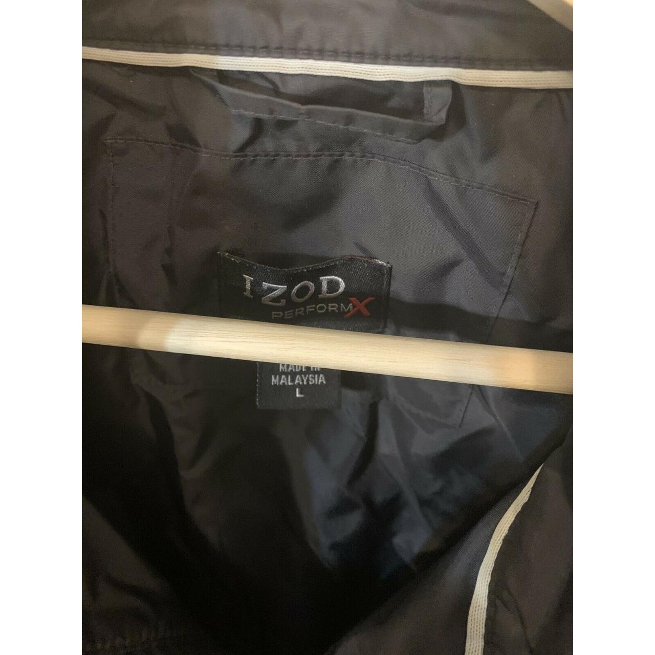 Izod Perform X Windbreaker Size Large Tall.... - Depop